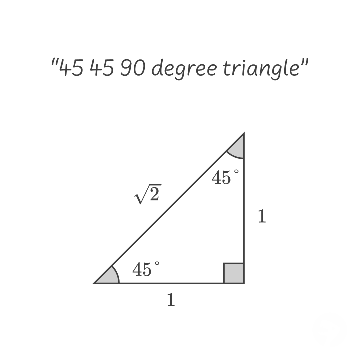 45 45 90 Triangle Definition