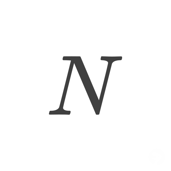 Capital N Symbol (N)