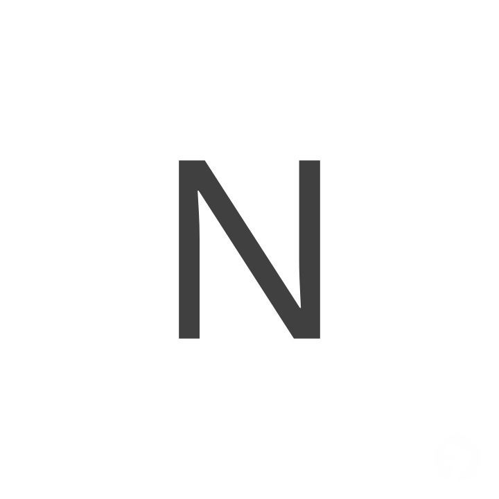 Capital Nu Symbol (Ν)