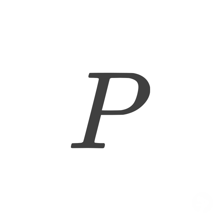 Capital P Symbol (P)