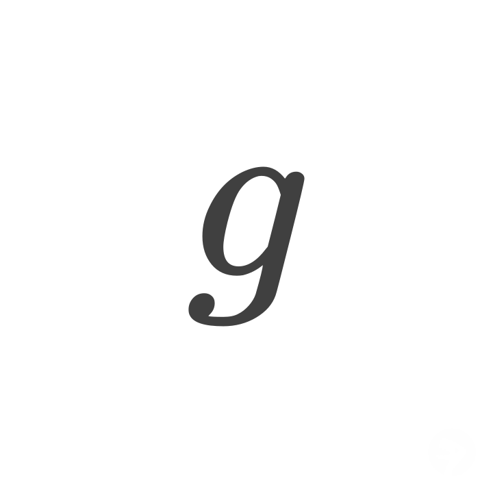 g Symbol (g)