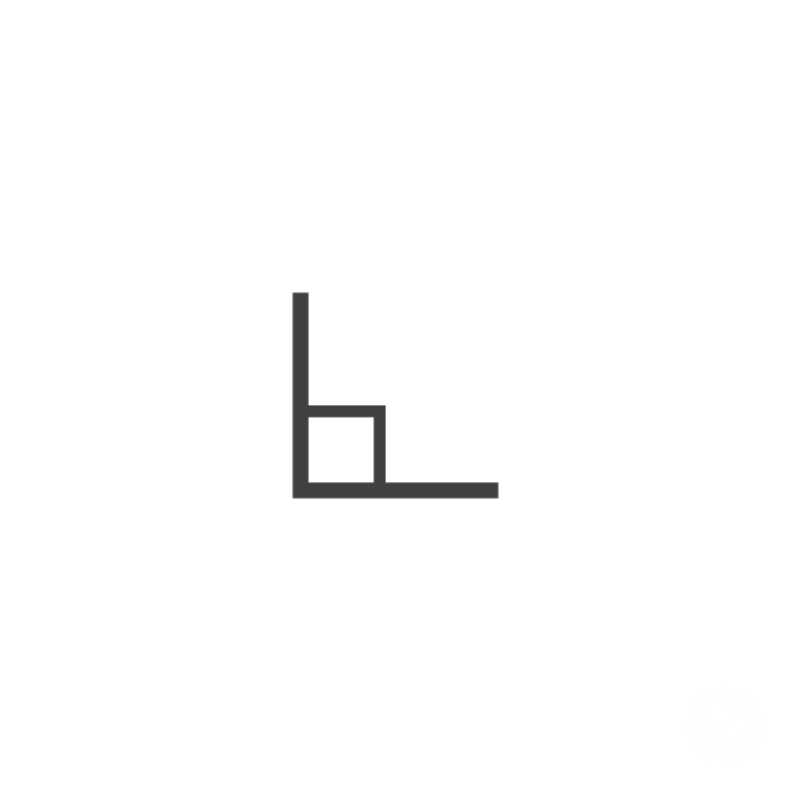 Right Angle With Square Symbol (⦜)